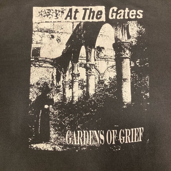 Shirts | At The Gates Gardens Of Grief Band Vintage Tshirt | Poshmark